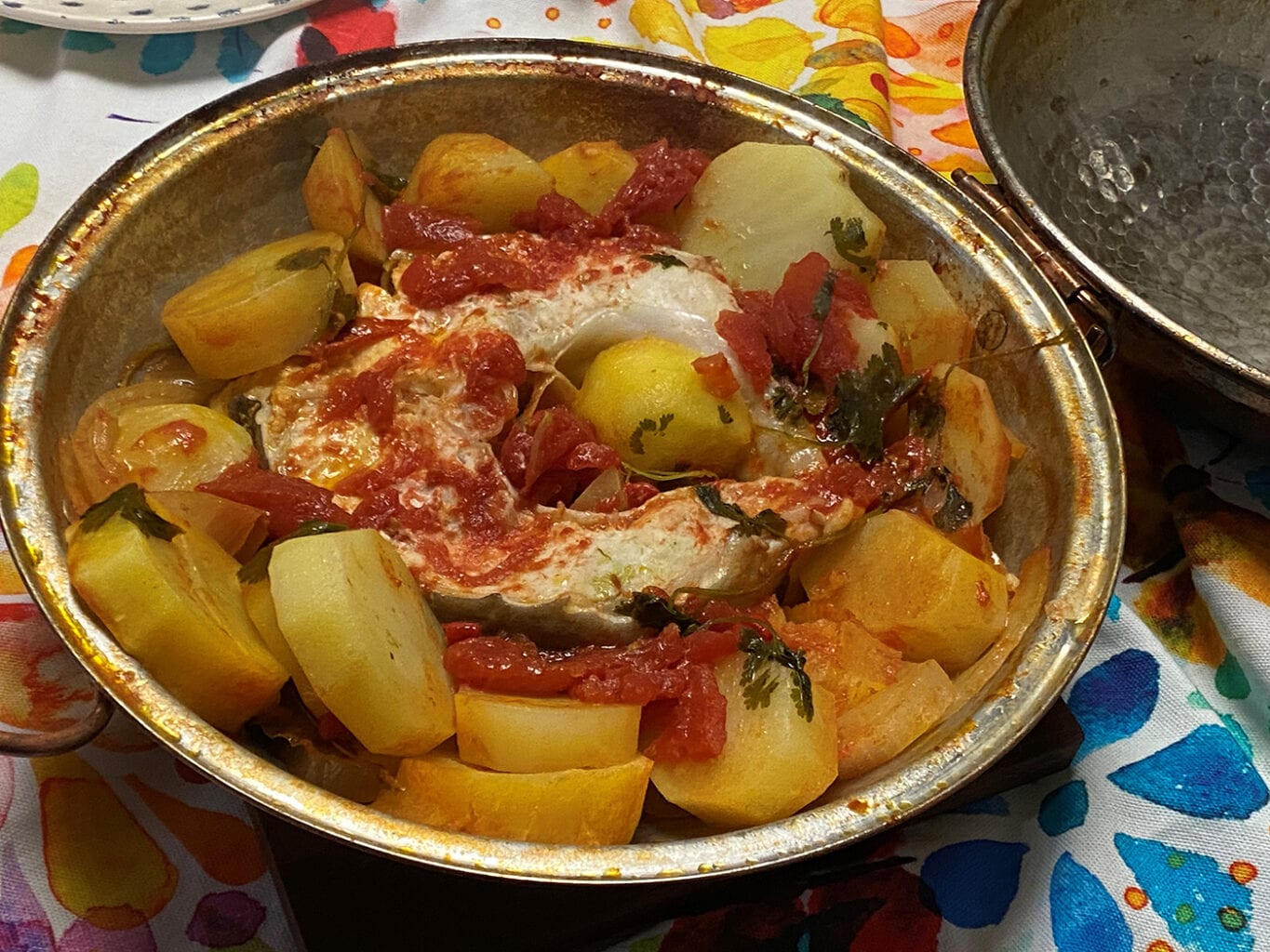 Cataplana de safio - Grafe e Faca